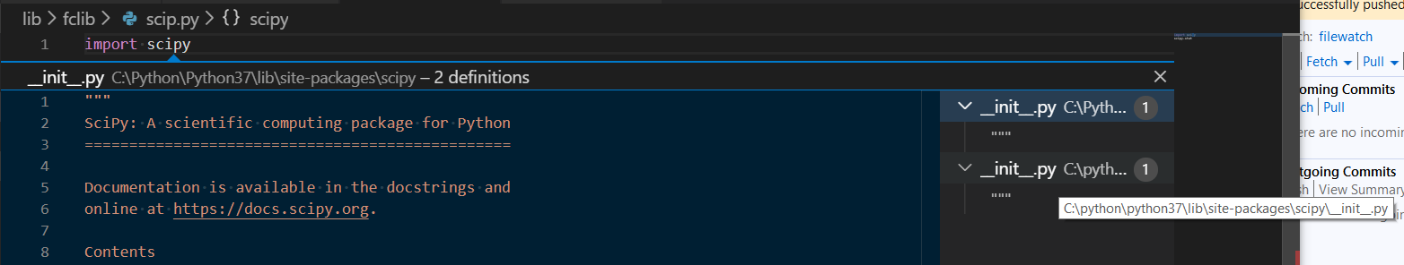 Goto definition on module displays two identical entries · Issue #1842 ...