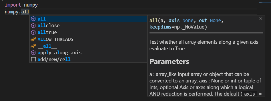 Improve documentation display · Issue #438 · microsoft/pyright · GitHub