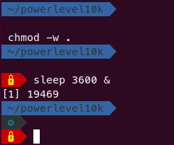 second line of prompt shows as space in 10k vs right-triangle in 9k · Issue #67 · romkatv ...