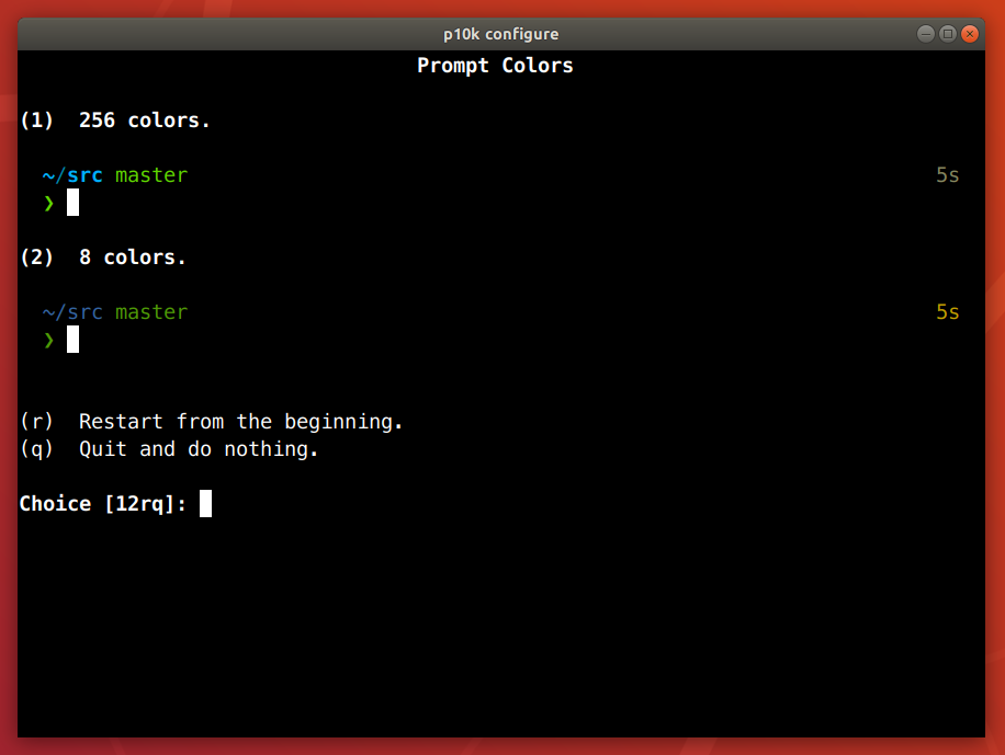 Feature request. Let p10k inherit colors from terminal theme · Issue ...