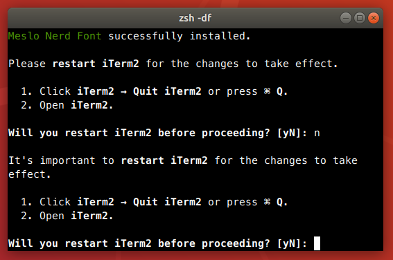 Fonts installed but arrows not showing in prompt · Issue #441 · romkatv/powerlevel10k · GitHub