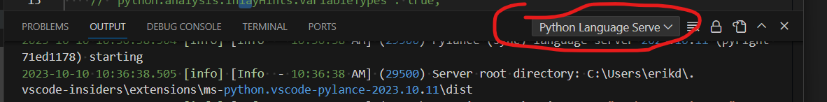 Developer: inspect editor tokens and scopes · Issue #4924 · microsoft/pylance-release · GitHub