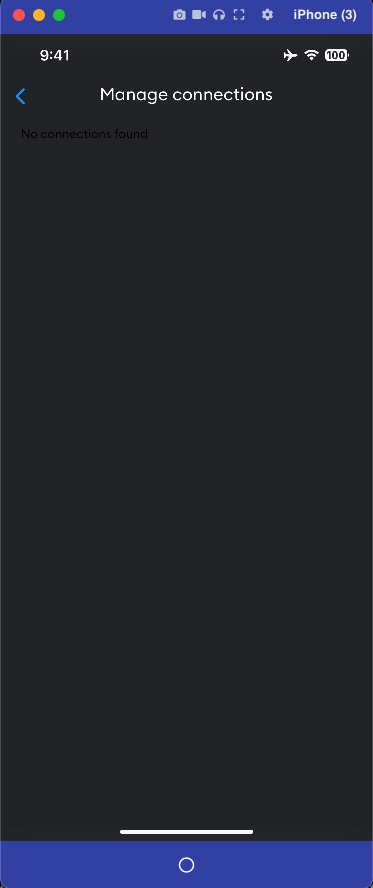 BUG] Settings: Security & Privacy: Manage connections: cannot see text in dark mode · Issue ...