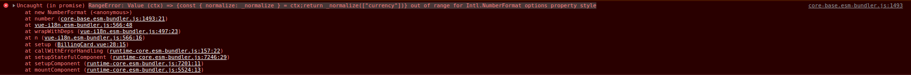 Rangeerror Value Ctx Const Normalize Normalize Ctxreturn Normalize Currency