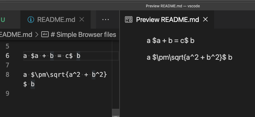 Possible Support For Other Mathjax Separators · Issue 114565 · Microsoftvscode · Github 