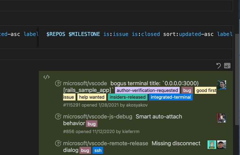 Wrong left padding of outputs in webview in diff editor · Issue #118096 · microsoft/vscode · GitHub