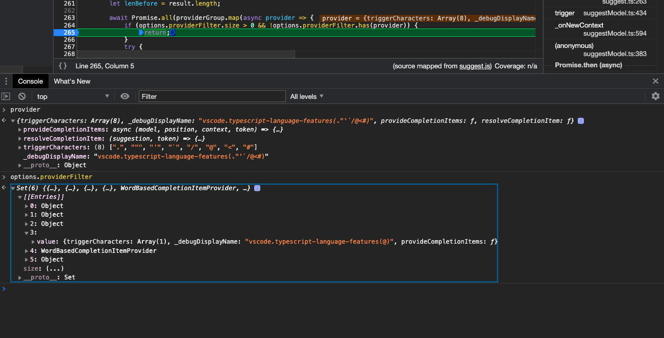 IntelliSense not responsive after 'as' syntax in TypeScript · Issue #118935 · microsoft/vscode ...