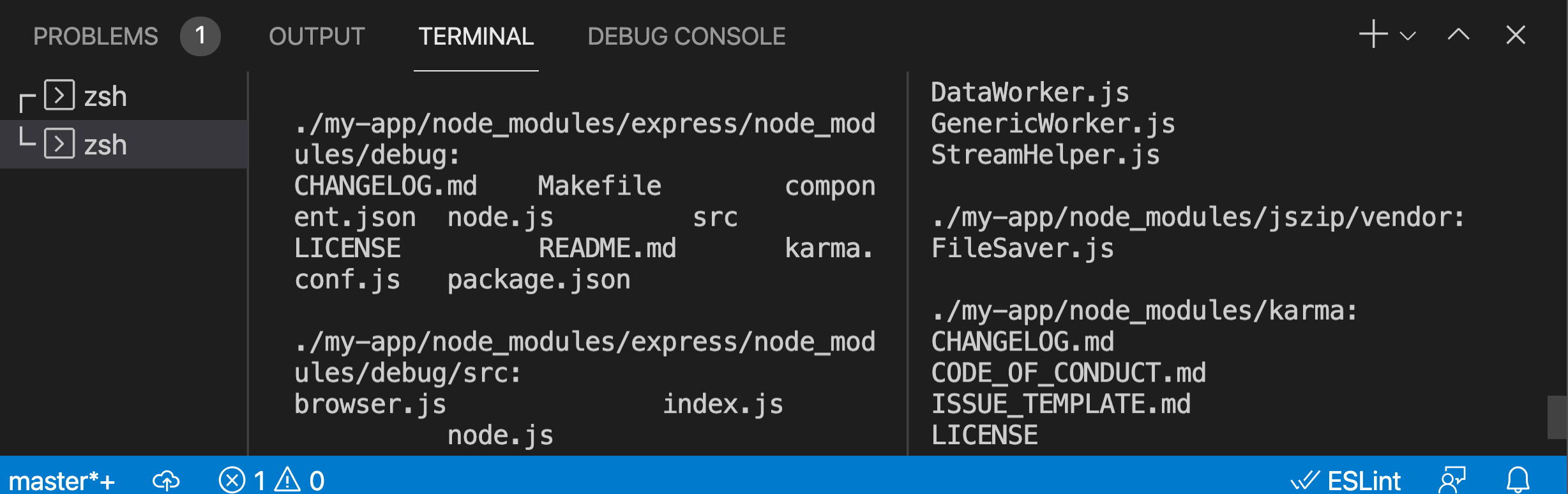 Split terminal lacks scrollbar · Issue #125460 · microsoft/vscode · GitHub