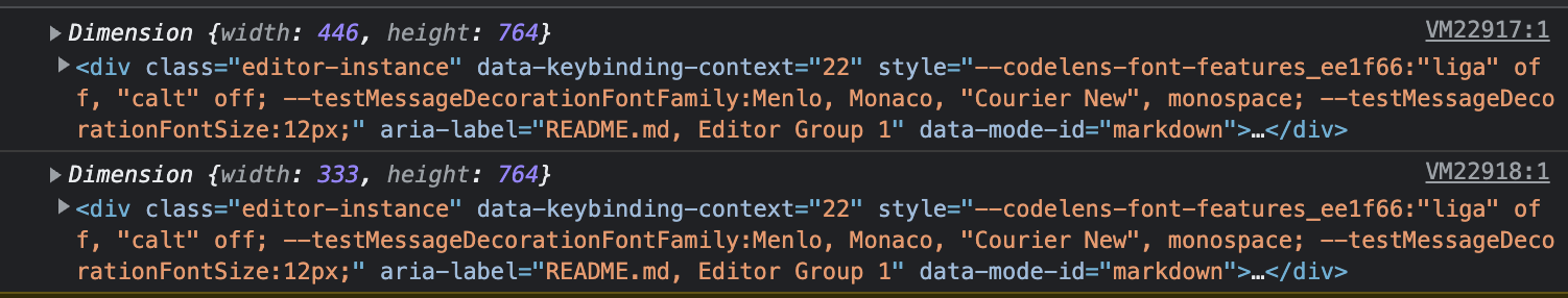 Splitting editor triggers two layouts of existing editor · Issue ...