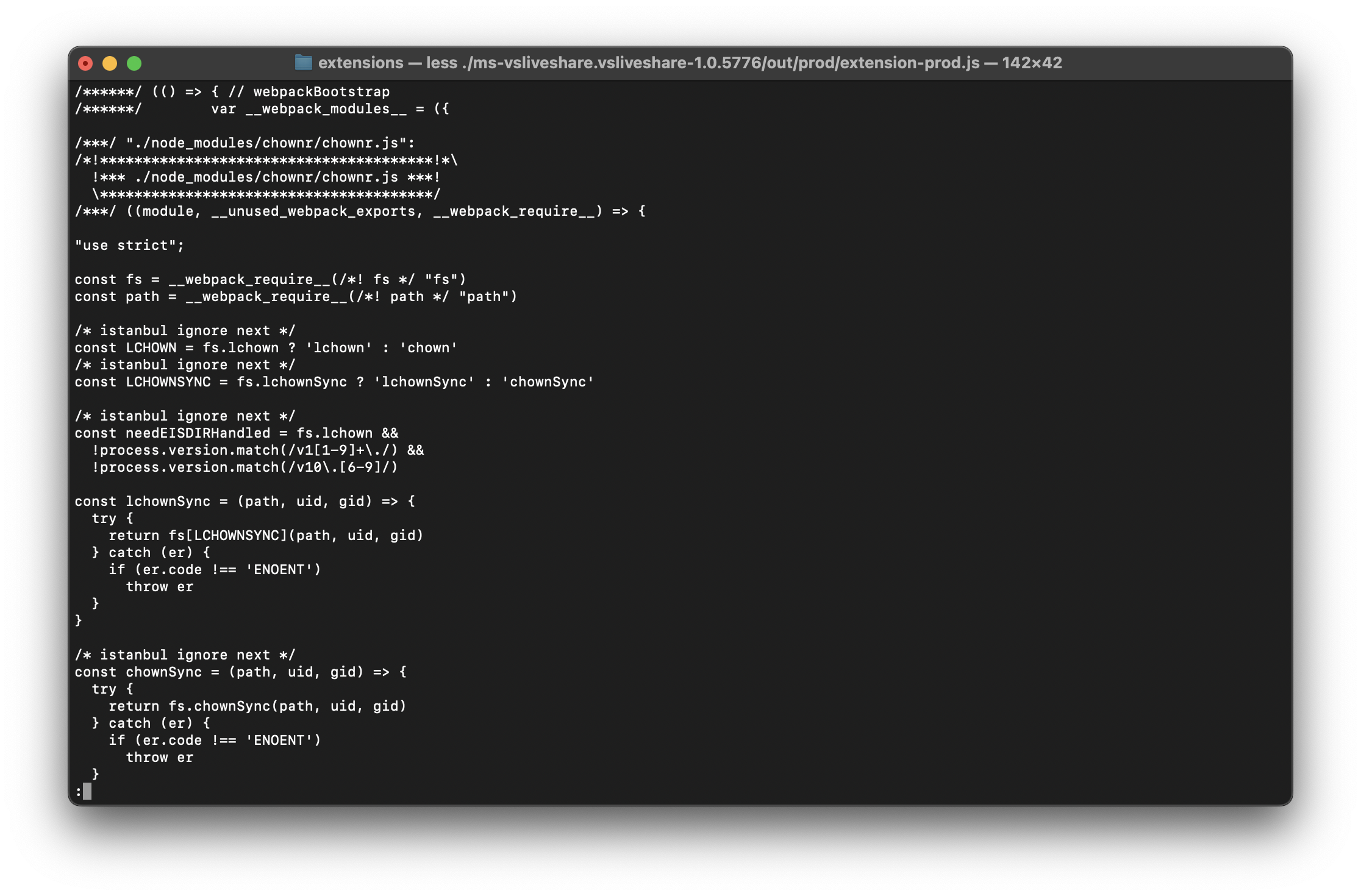 Minify .out/prod/extension-prod.js · Issue #4817 · microsoft/live-share · GitHub