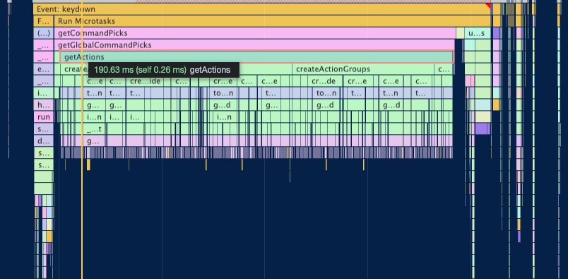 Command palette opening and filter is very slow · Issue #171085 · microsoft/vscode · GitHub