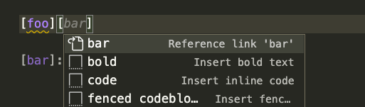 Add autocompletion support for reference links · Issue #127 · microsoft/vscode-markdown ...