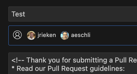 Cannot use keyboard in create PR view to open list of assignees · Issue #5129 · microsoft/vscode ...