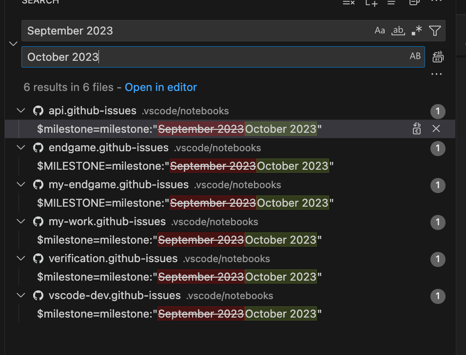 Notebook find/replace corrupts notebook · Issue #194632 · microsoft/vscode · GitHub