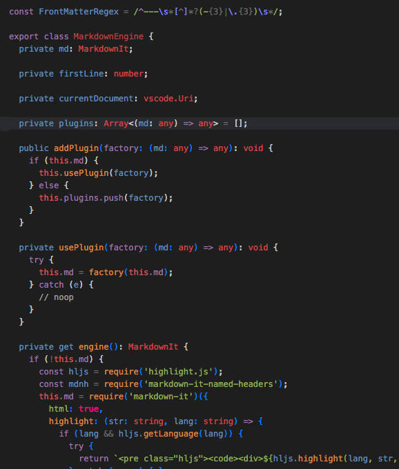 Monokai Dimmed syntax highlighting is different - with less distinctions · Issue #30428 ...