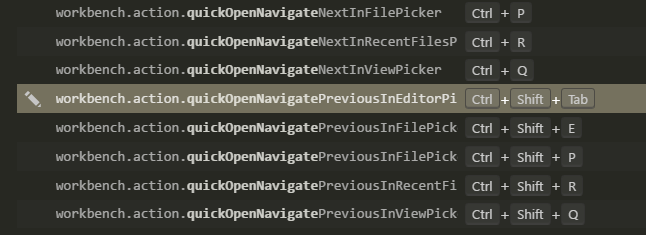 Display overflow indicator in keybinding editor for long command names · Issue #31841 ...