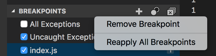 Add "Edit breakpoint" to breakpoint view context menu · Issue #39714 · microsoft/vscode · GitHub