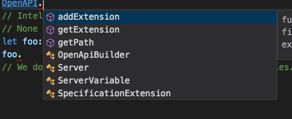 Missing Intellisense on Interfaces in package. · Issue #41819 · microsoft/vscode · GitHub