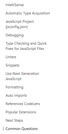 Better organization of language pages? · Issue #1407 · microsoft/vscode ...