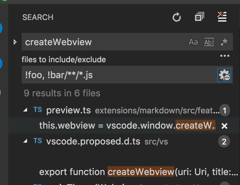 Invalid workbench search entries for modified file · Issue #45991 ...