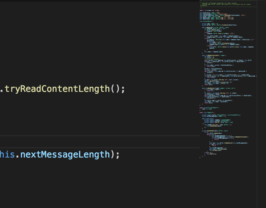 Breadcrumb Bar Not Detecting Functions · Issue #57973 · microsoft/vscode · GitHub