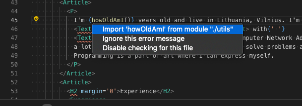 Auto-import doesn't work with CMD+. (Quick Fix) but works with suggestions · Issue #75144 ...