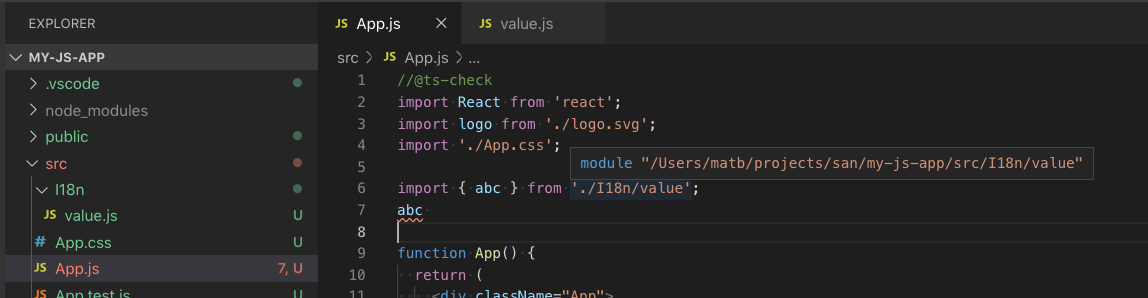 "Go to Definition" for Absolute path doesn't work with folder named ...