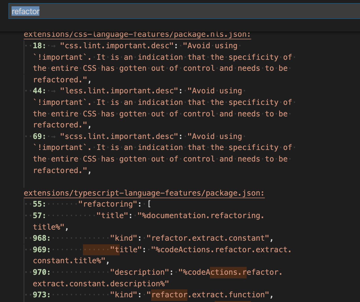 Search editor highlights are misplaced or missing · Issue #90471 ...