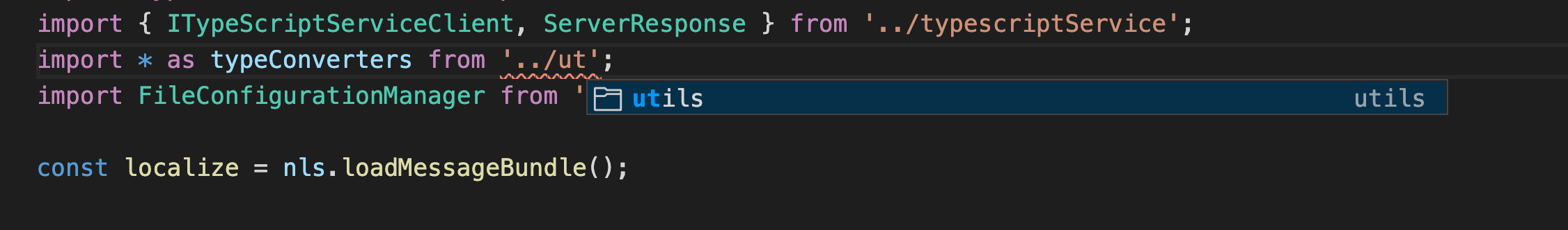 Duplicate folders for import file intellisense suggestions? · Issue #92101 · microsoft/vscode ...