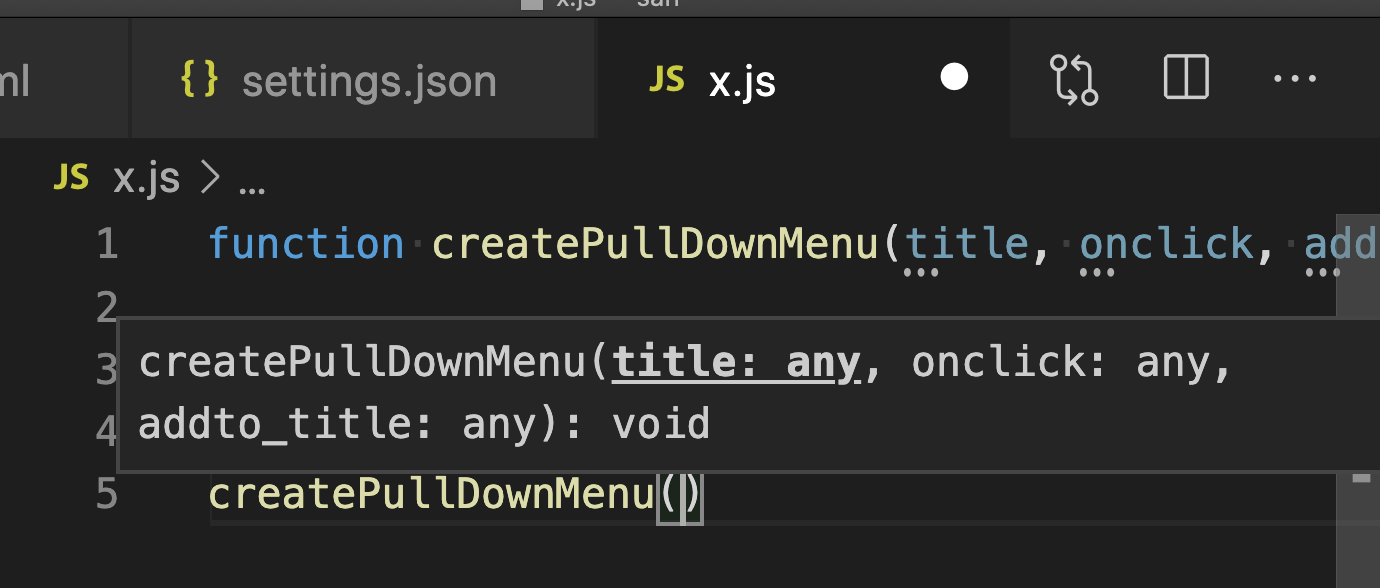 Parameter highlighting error · Issue #102515 · microsoft/vscode · GitHub