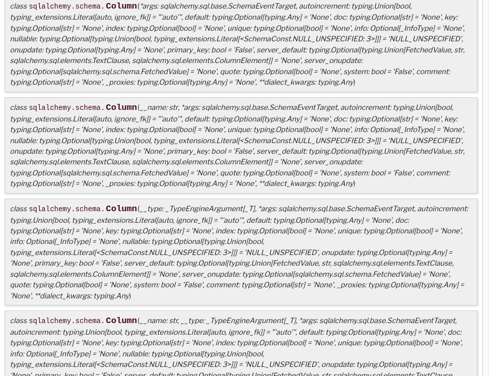 autodoc-before-process-signature and autodoc-process-signature not called for @overloads; no way ...