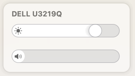 Cannot control volume for Dell U3219Q · Issue #1300 · MonitorControl ...