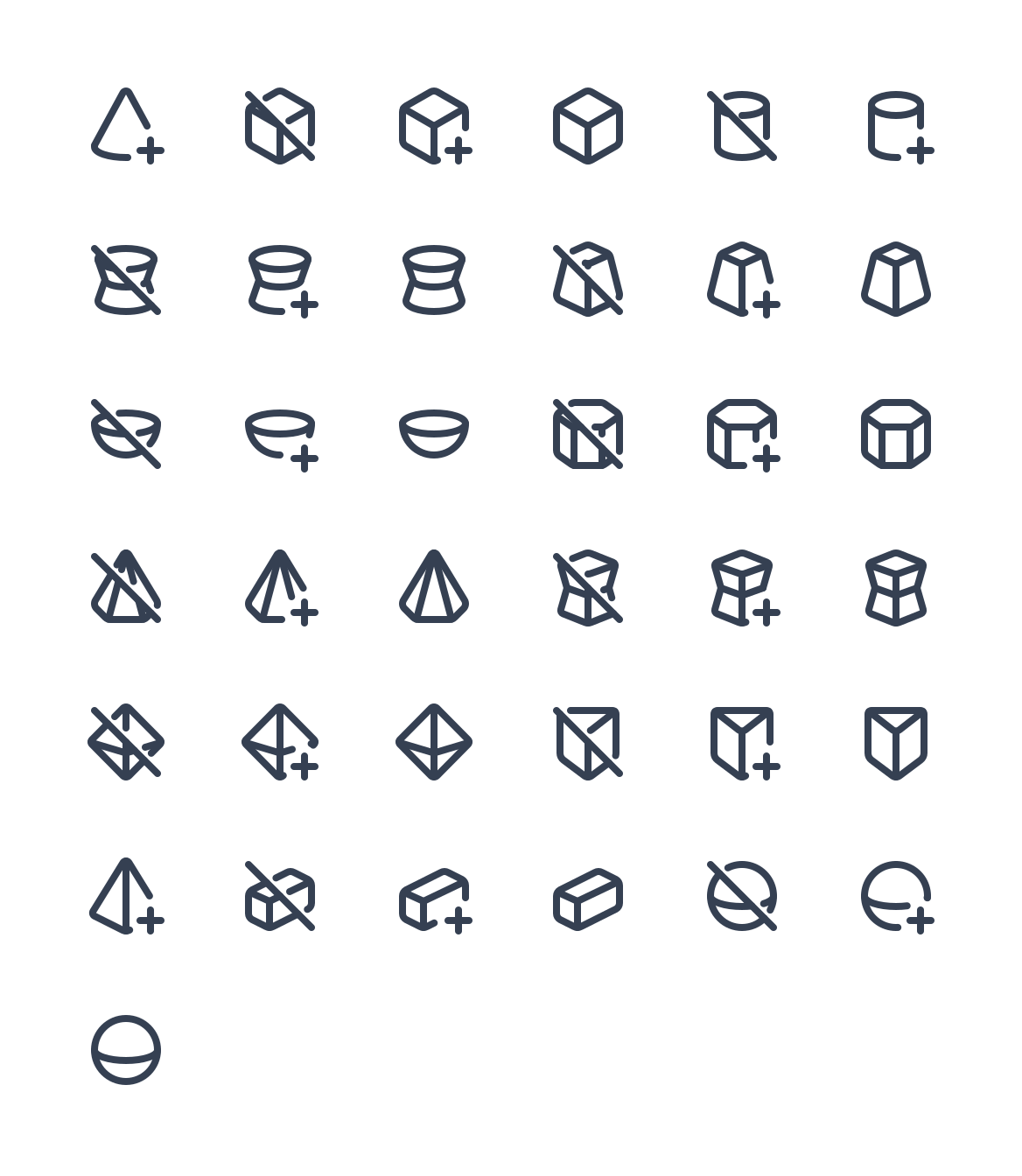 [Icon Request] Triangular prism; 3d solids with add symbol · Issue #662 · tabler/tabler-icons ...