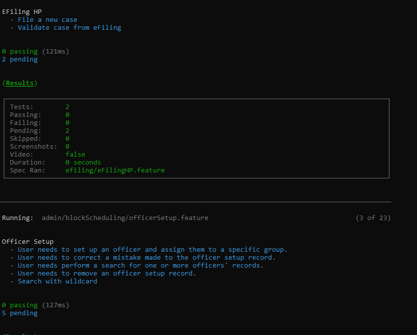 All Features are skipped when using "TAGS='not @ignore'" though only one is Tagged · Issue #980 ...