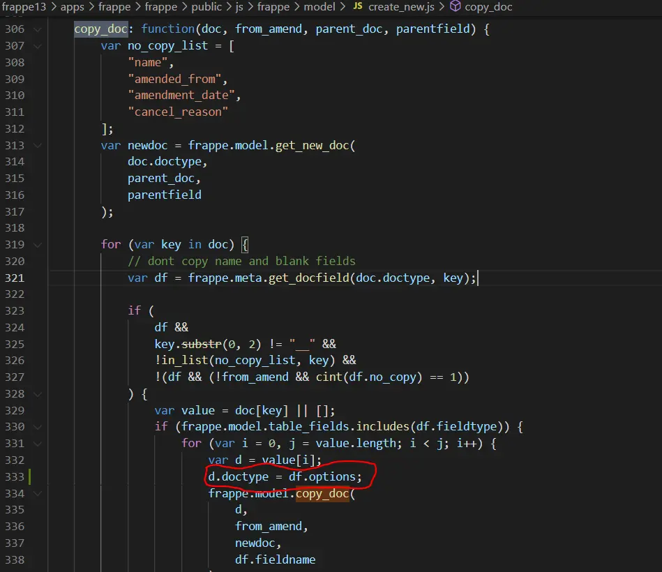 All fields are empty after paste doctype json content due to copy_doc ...