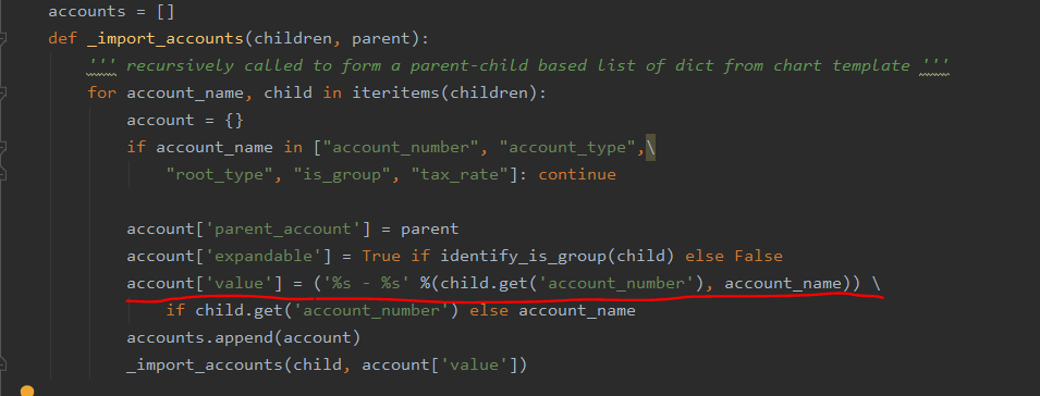 Bug Chart Of Accounts Importer Via Excel With Number · Issue 21885 · Frappeerpnext · Github