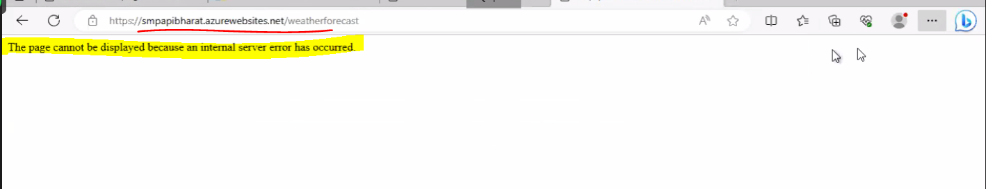 Lab 11 - Exercise 3 - Task 1 - Step 17 - Web App showing Internal Error · Issue #688 ...
