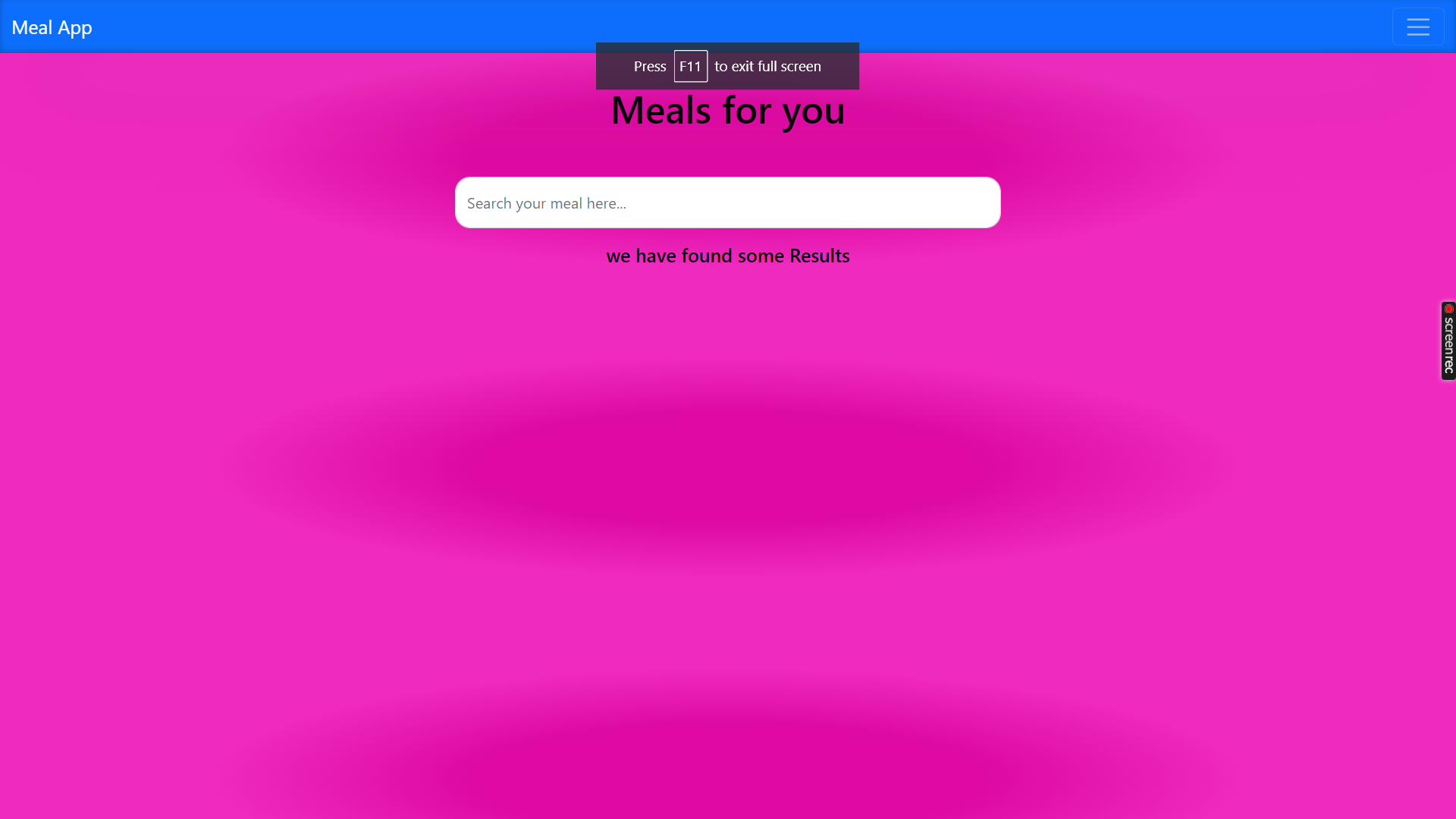 GitHub - YashCoder420/Meals-App: Get your favorite meals recipe.