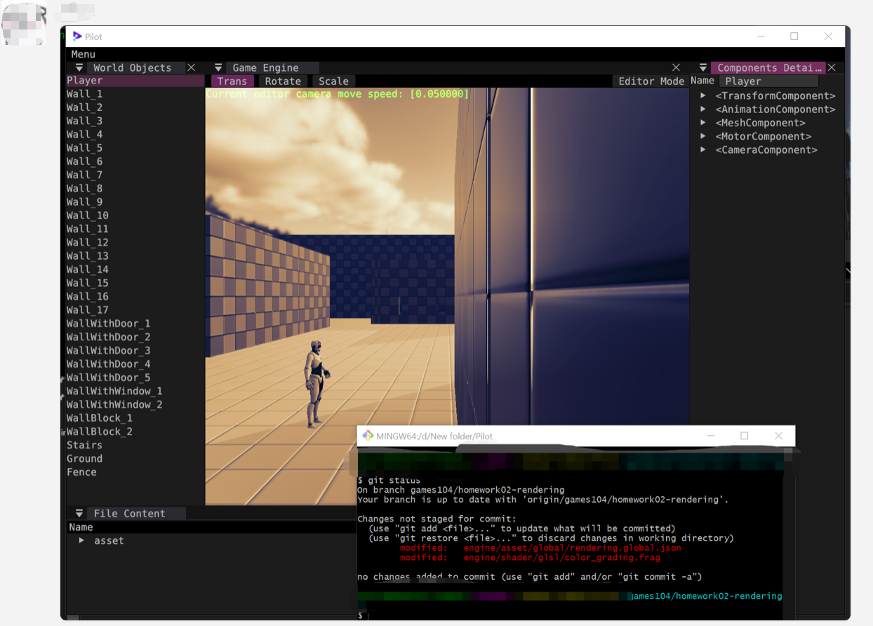 Bug Report mac 下编译运行后无阴影 · Issue #168 · BoomingTech/Piccolo · GitHub