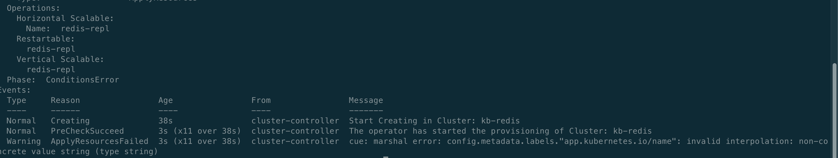 [BUG] helm install replication redis failed because render config rely on characterType after ...