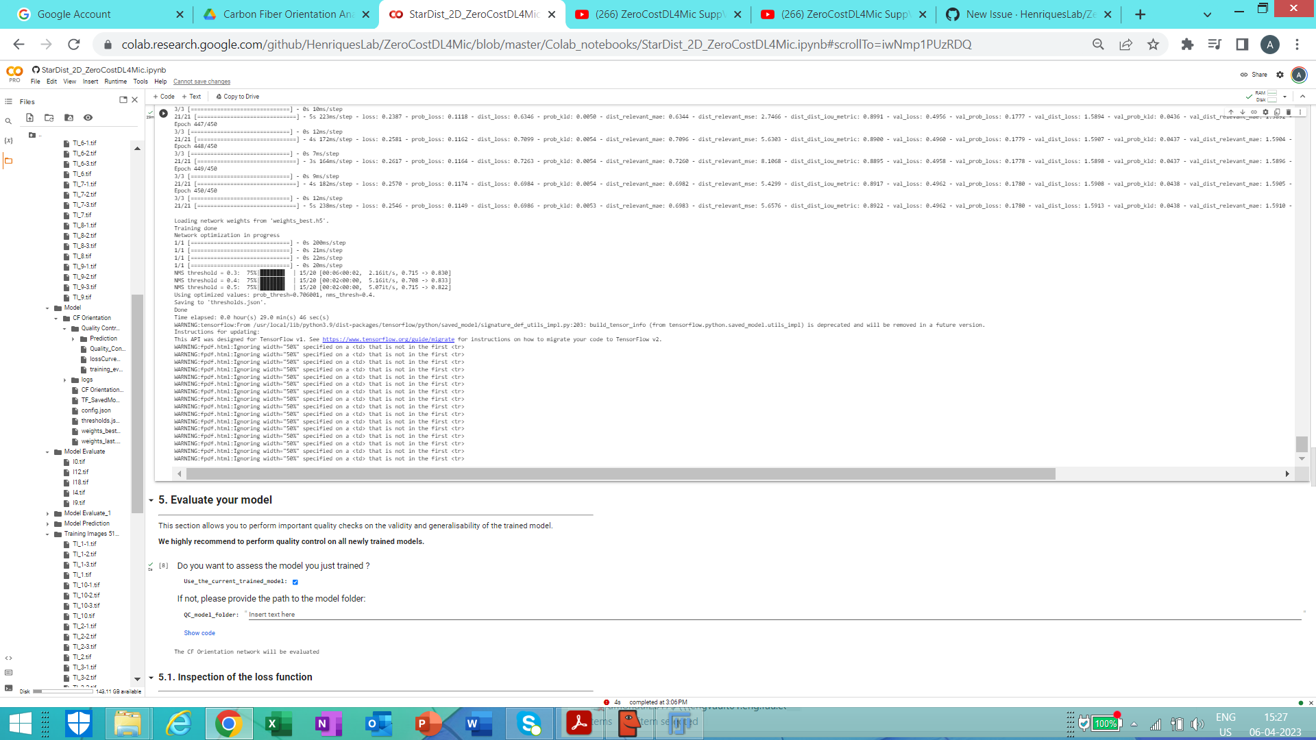 Error encountered while performing error mapping and quality metrics estimation · Issue #259 ...