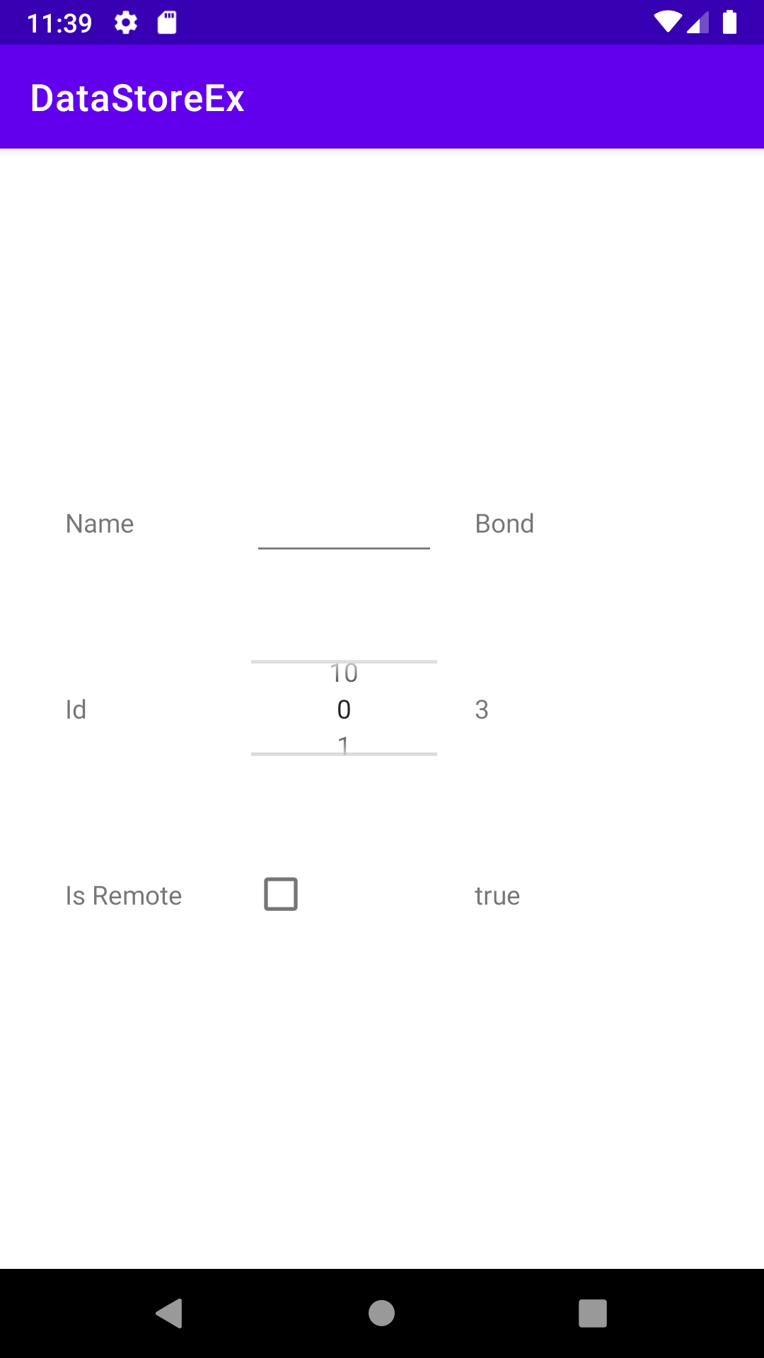 GitHub - yeuchi/DataStoreEx: JetPack DataStore exercise