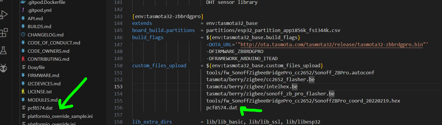 Add the PCF8574 template to the .bin · arendst Tasmota · Discussion #18909 · GitHub