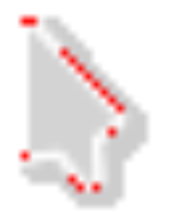 X11 Mouse Cursor generated from PNG files upscaled from an SVG by sharp ...