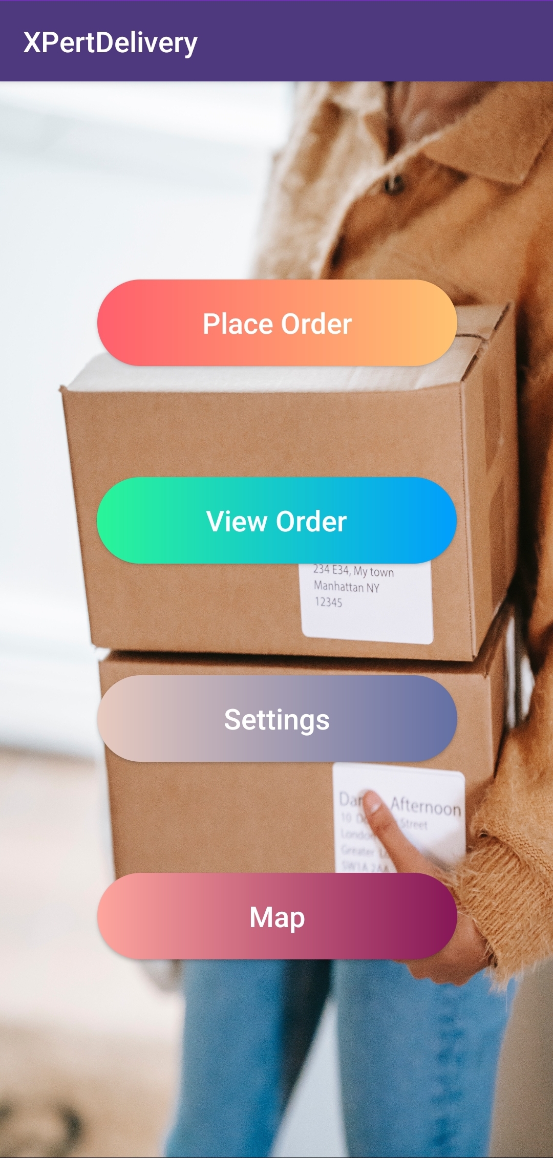 GitHub - herschelleT/DeliveryApp_FrontEnd: Front end for a delivery app.