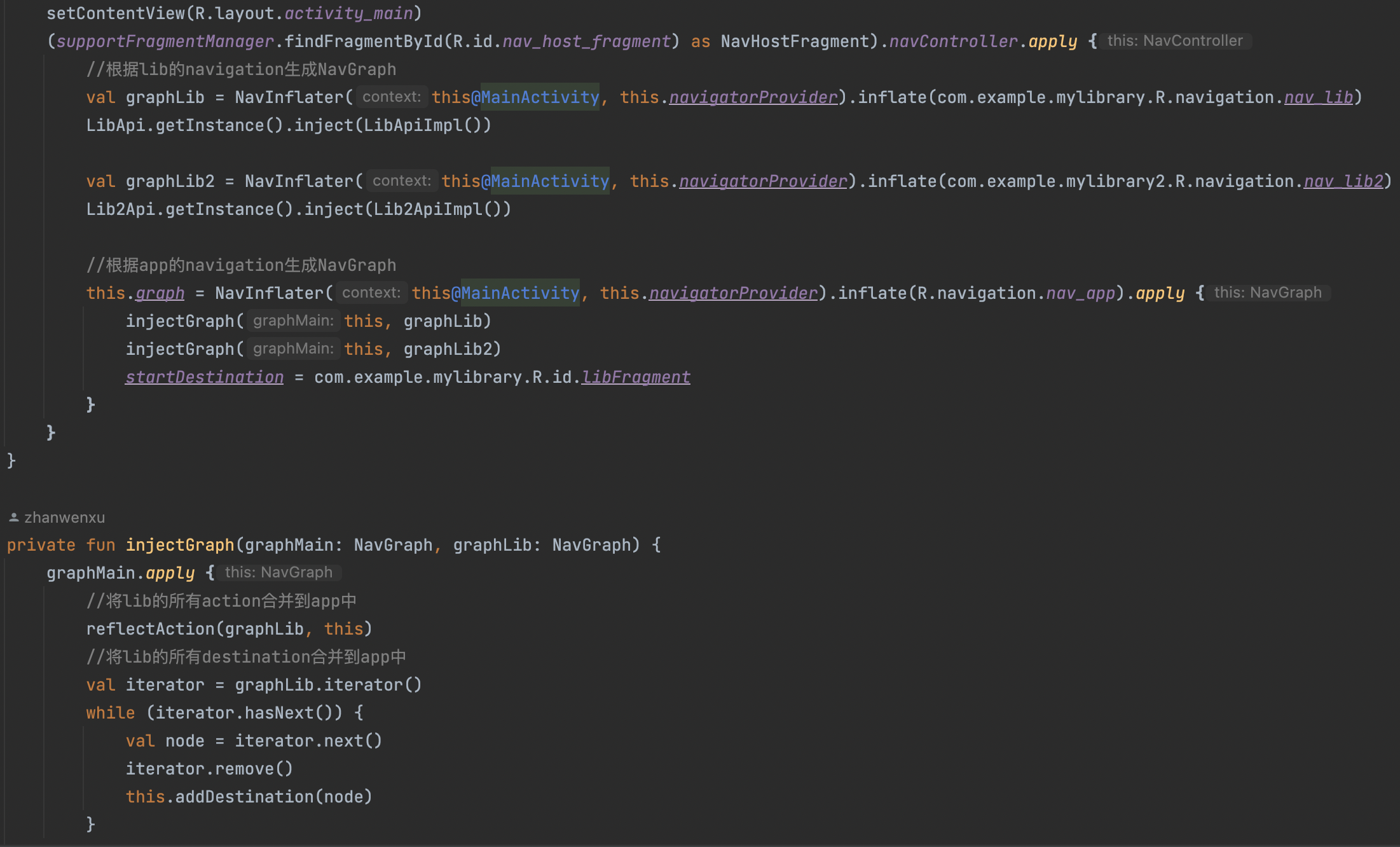 GitHub - zhanwenxu2015/NavDemo