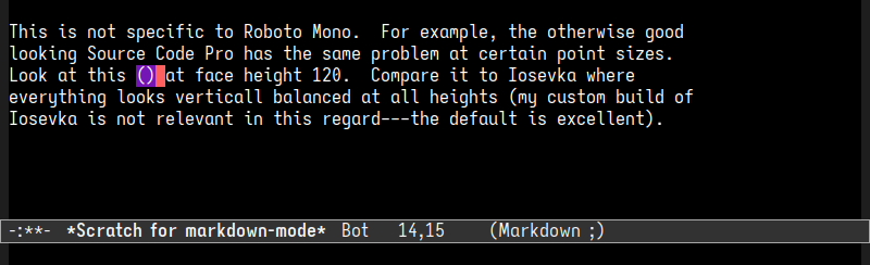 Recommended line-spacing value of 0.3 also applies to fixed-pitch and seems off · Issue #66 ...