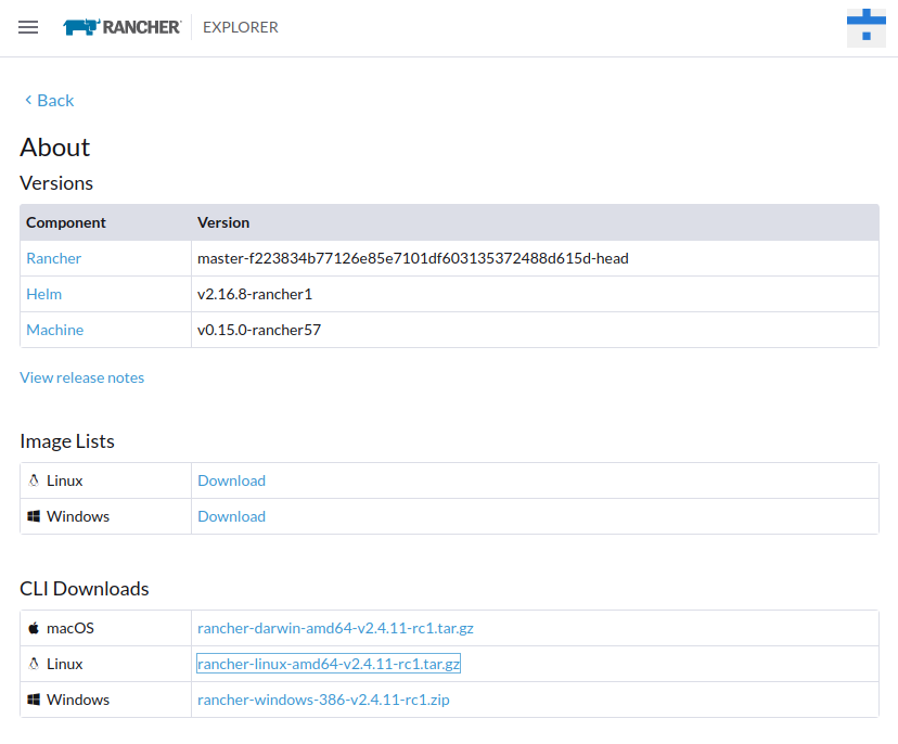Add `Download CLI` feature · Issue #2905 · rancher/dashboard · GitHub