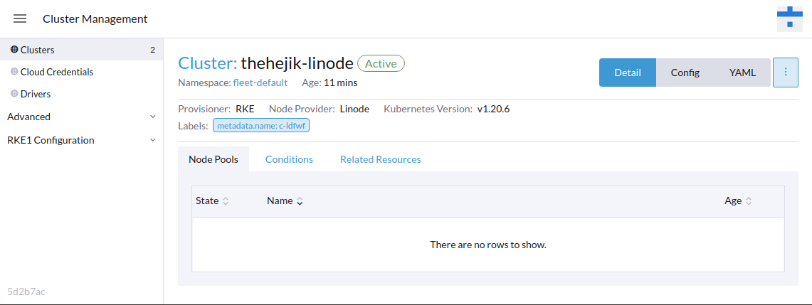 RKE1 Node Pools not displayed in Cluster Management in Explorer · Issue #3016 · rancher ...