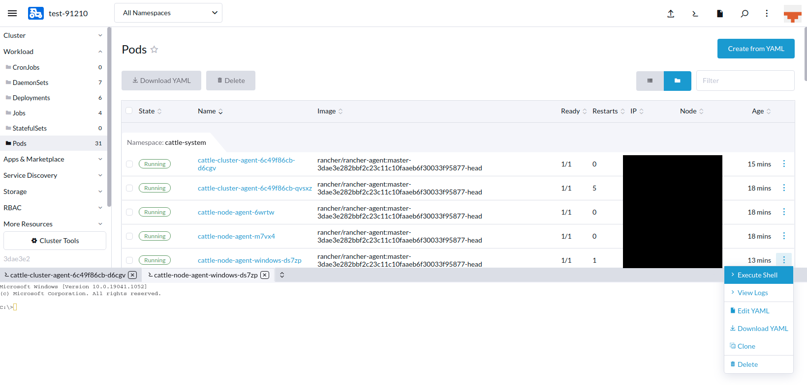 Container shell does not work on windows containers · Issue #3157 ...